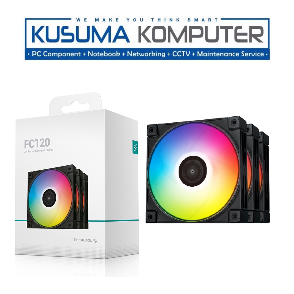 Jual Deepcool FC 120 FC120 ARGB 3 in 1 Fan 12cm Fan Casing | Shopee ...