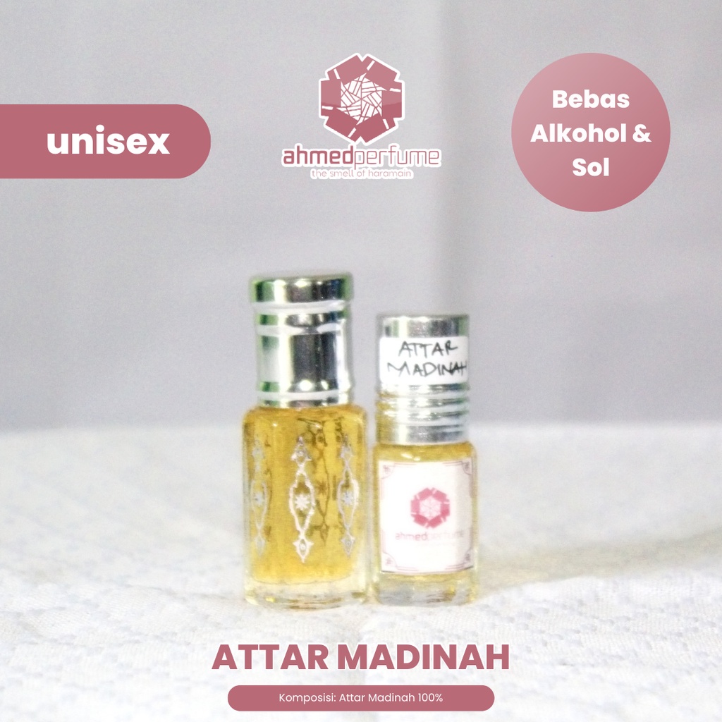 Jual Parfum Arab Attar Madinah Original 3ml 6ml 12ml | Shopee Indonesia