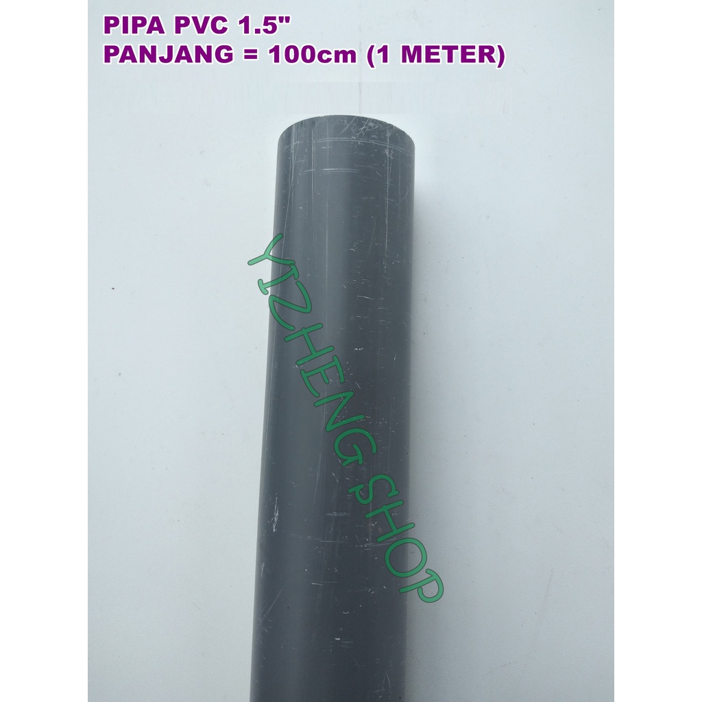 Jual PIPA PVC 1.5 INCH PANJANG 1 METER | Shopee Indonesia