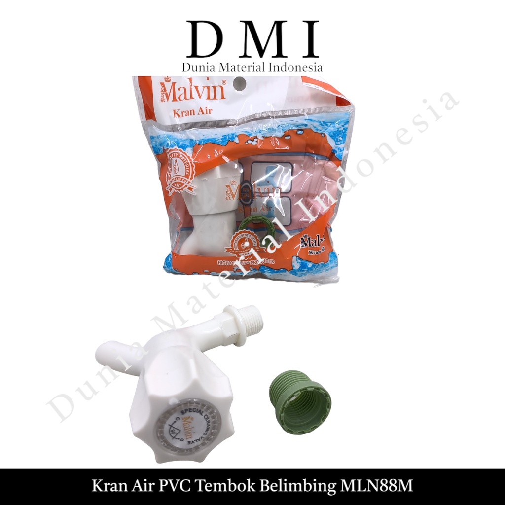 Jual Kran Air PVC Tembok Belimbing MLN88M | Kran Tembok | Keran Air ...