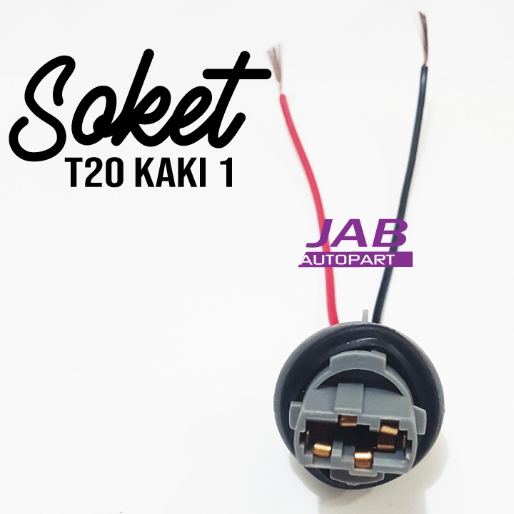 Jual SOCKET BOHLAM LAMPU T20 - SOKET LAMPU SEIN - LAMPU ATRET MUNDUR ...