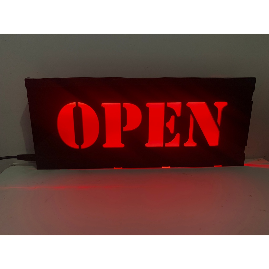 Jual Neon box mini led/lampu kamar tidur/papan nama akrilik led/lampu ...