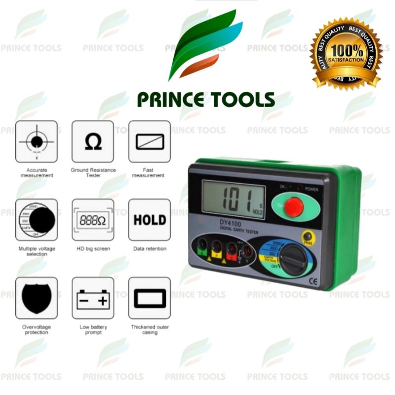 Jual Alat grounding ground tester Duoyi dy4100 dy 4100 alat ukur megger ...