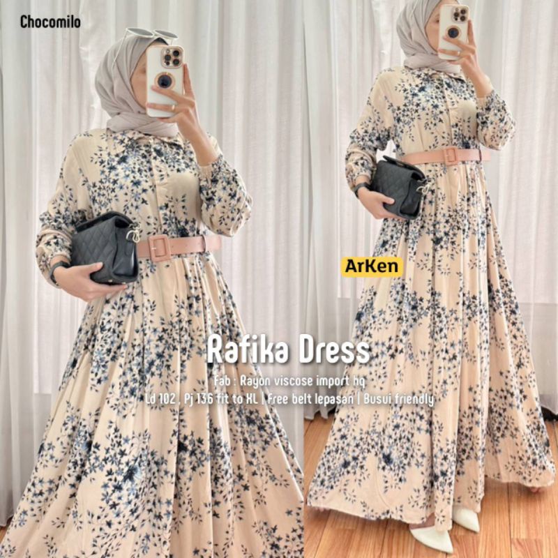 Jual Rafika dress by ARKEN | Shopee Indonesia