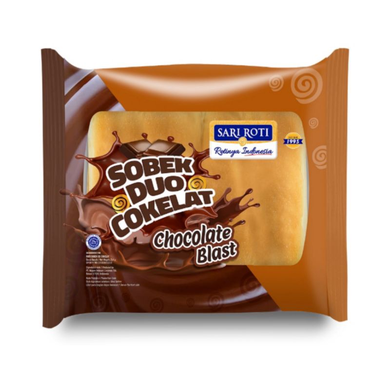 Jual SARI ROTI Roti Sobek Duo Cokelat 114 g | Shopee Indonesia