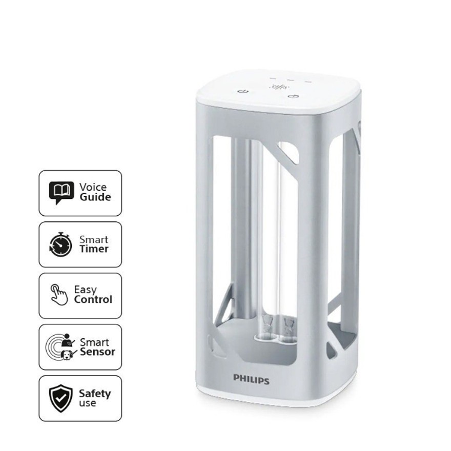 Jual Philips UV-C Disinfection Desk Lamp S Indo 24W | Shopee Indonesia