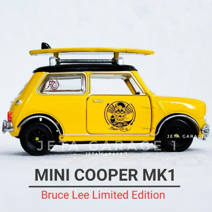 Jual TINY DIECAST SKALA 64 MINI COOPER MK1 BRUCE LEE EDITION TERBARU ...