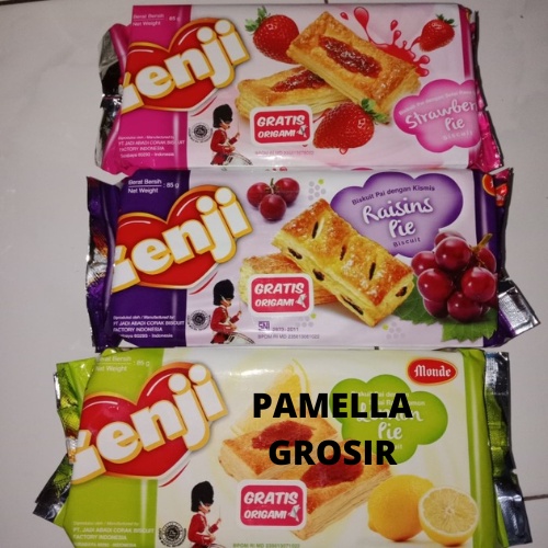 Jual GENJI PIE 85 GRAM SNACK makanan ringan jajanan cemilan camilan ...