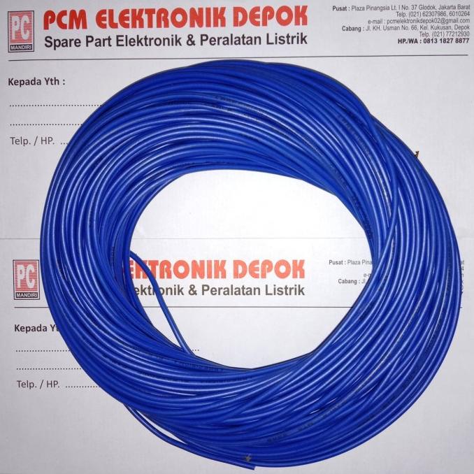 Jual kabel serabut Biru tebal AWG22 made in JAPAN Cable ton awg per ...