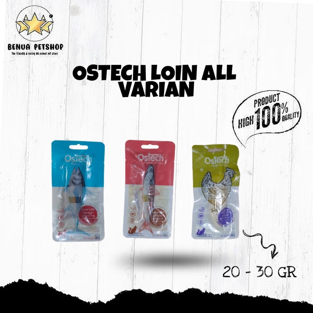 Jual OSTECH PREMIUM LOIN DAGING ASLI ALL VARIAN - 30 GR | Shopee Indonesia