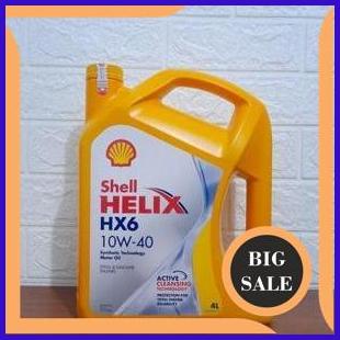 Jual tools n parts Oli shell helix hx6 sae 10w-40 galon isi 4liter ...