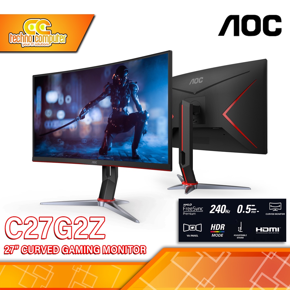 Jual MONITOR AOC C27G2Z Curved Gaming Monitor - 27 inch, FHD (1920 x ...
