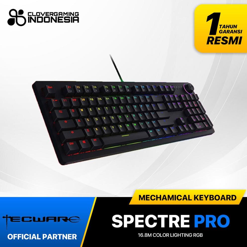 Jual Tecware Phantom Spectre Pro RGB - Mechanical Gaming Keyboard ...