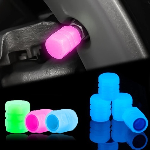 Jual Tutup Pentil Ban Sepeda Motor Mobil Glow In The Dark Luminous Neon ...