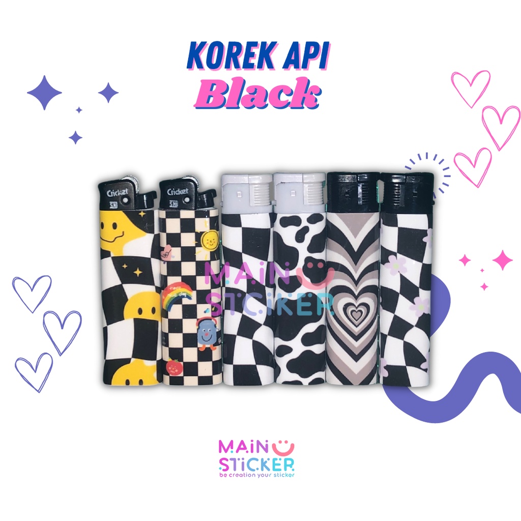 Jual BLACK - Korek Api Cricket Bara Lighter Pink Aesthetic | Shopee ...