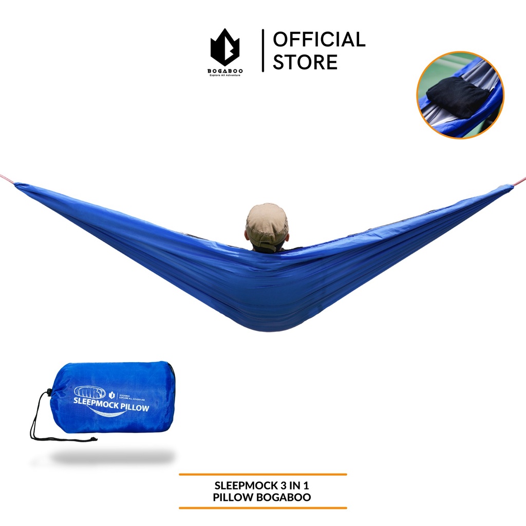Jual COD Sleepmock Pillow Bogaboo 3 In 1 Size 270 cm x 150 cm - Sleeping Bag Hammock - Ayunan ...