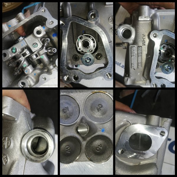 Jual Head Het Kop Silinder Cylinder Atas Pcx 160 Vario 160 Assy ...