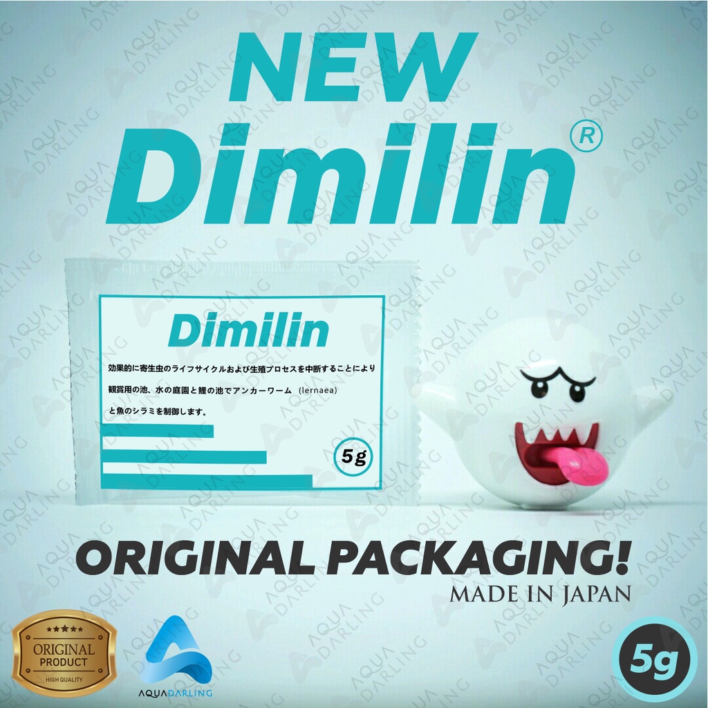 Jual DIMILIN 5 gram - 100% Japanese Original - Obat Kutu Jarum, Kutu ...