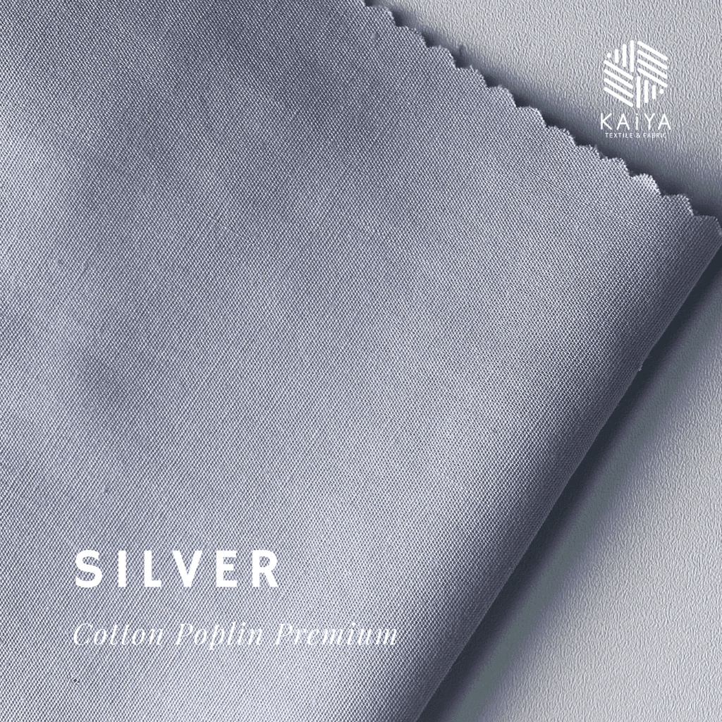 Jual Bahan Kain Katun Cotton Poplin premium per 0.5 meter | Shopee ...