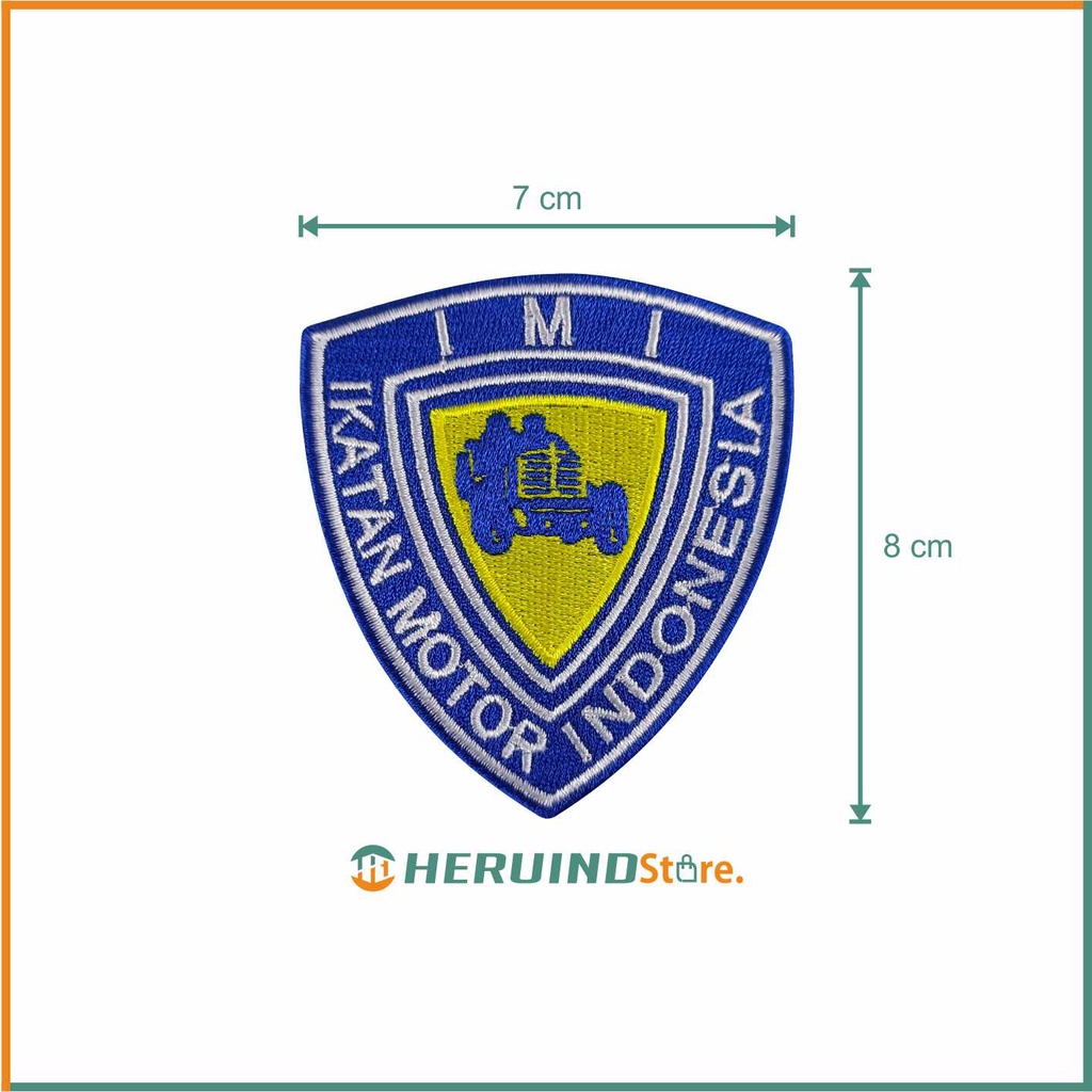 Jual EMBLEM PATCH BORDIR IMI ( IKATAN MOTOR INDONESIA ) | Shopee Indonesia
