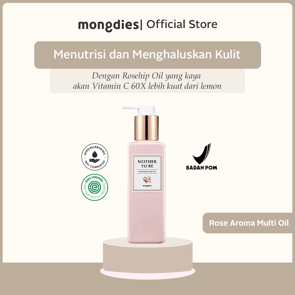 Jual MONGDIES AROMA MULTI OIL 200ml - Minyak Serbaguna Untuk Melembapkan Kulit Bumil & Busui ...