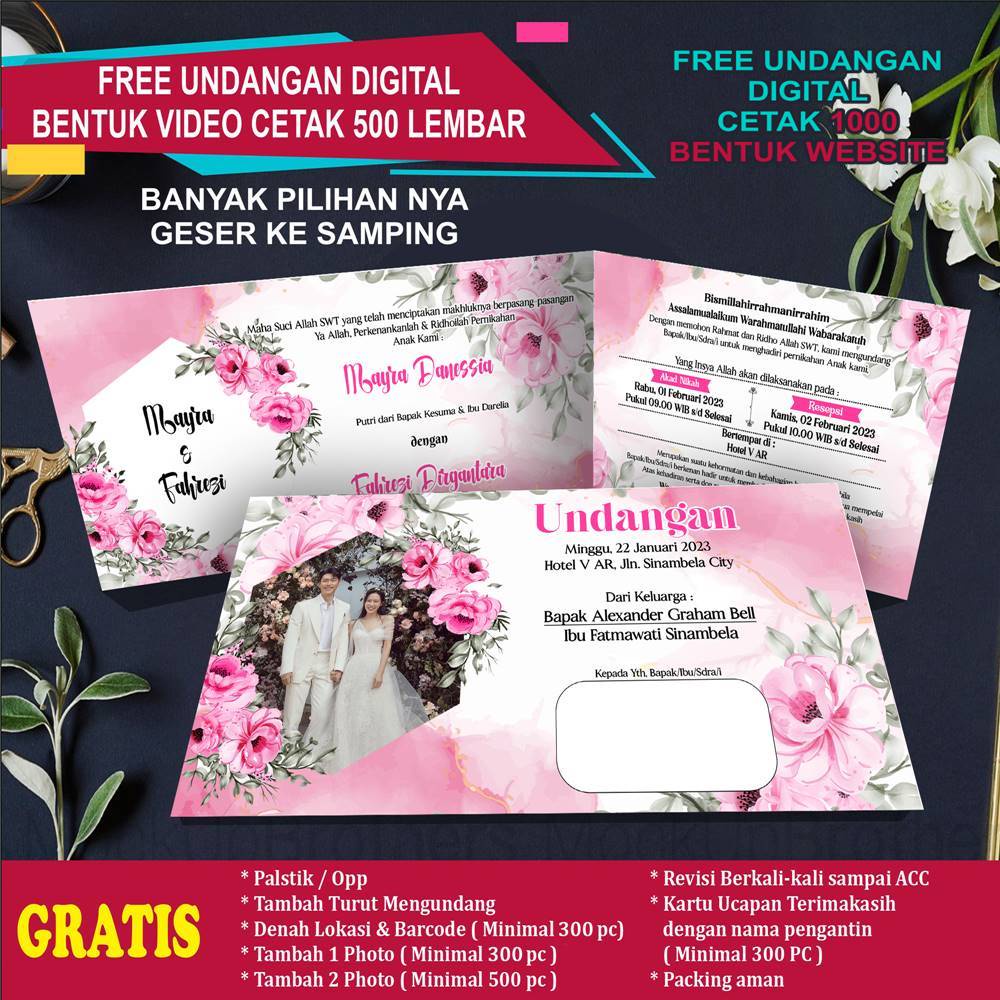 Jual Undangan khitanan, sunatan, tasyakuran khitan bisa juga untuk ...