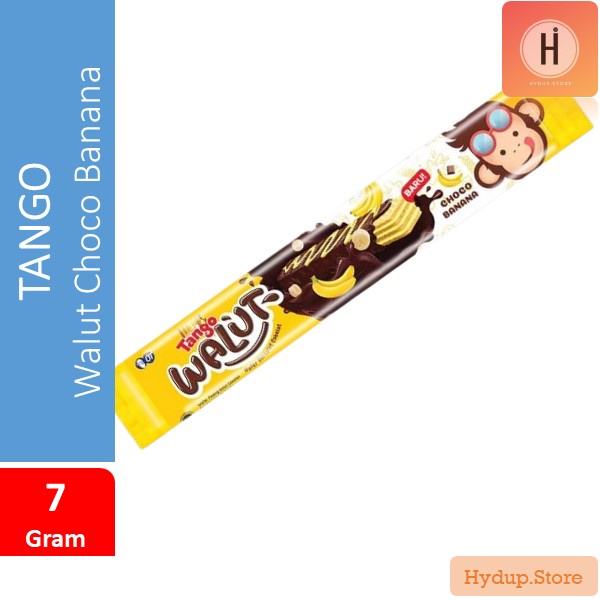 Jual Tango Walut Choco Banana Wafer Salut Cokelat Satuan Kemasan 7 Gram ...
