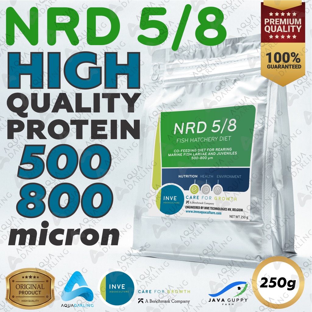 Jual NRD 5/8 250gr - Pelet NRD 500-800 250 gram | Shopee Indonesia