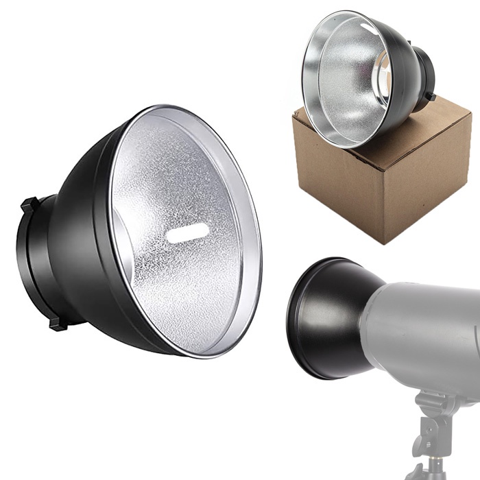 Jual Standard Reflector Universal Bowens Mount for Flash and LED Light ...