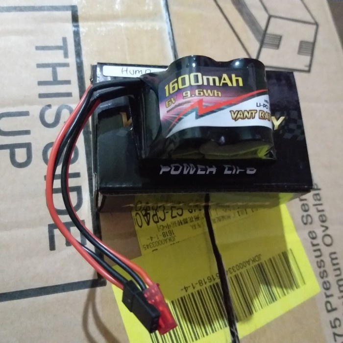 Jual Receiver batt 6v Hump pack battery ( lavar stores id ) | Shopee ...
