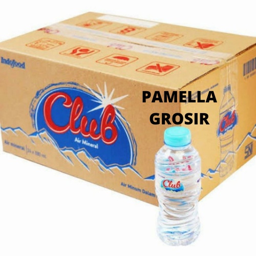 Jual AIR MINERAL CLUB BOTOL MINI 1 DUS 24 BOTOL X 250 ML | Shopee Indonesia