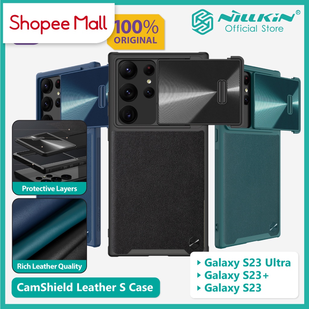 Jual Case Samsung Galaxy S23 / S23+ Plus / S23 Ultra Nillkin CamShield ...