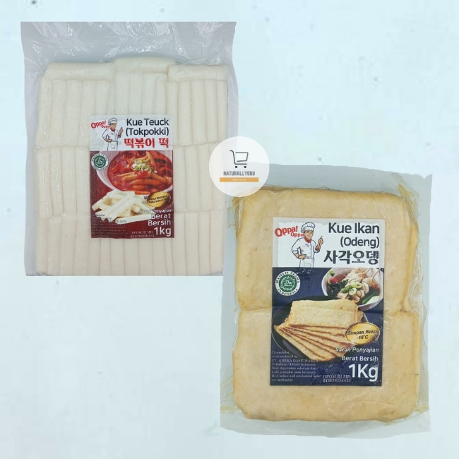 Jual OPPA Topoki / Toppoki / Tteokbokki Odeng / Kimchi / Oden Rice Cake 1kg | Shopee Indonesia