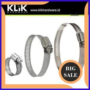 Jual limited stock Hose Clamp - Klem Selang Stainless 3 PER 4 Inch ...