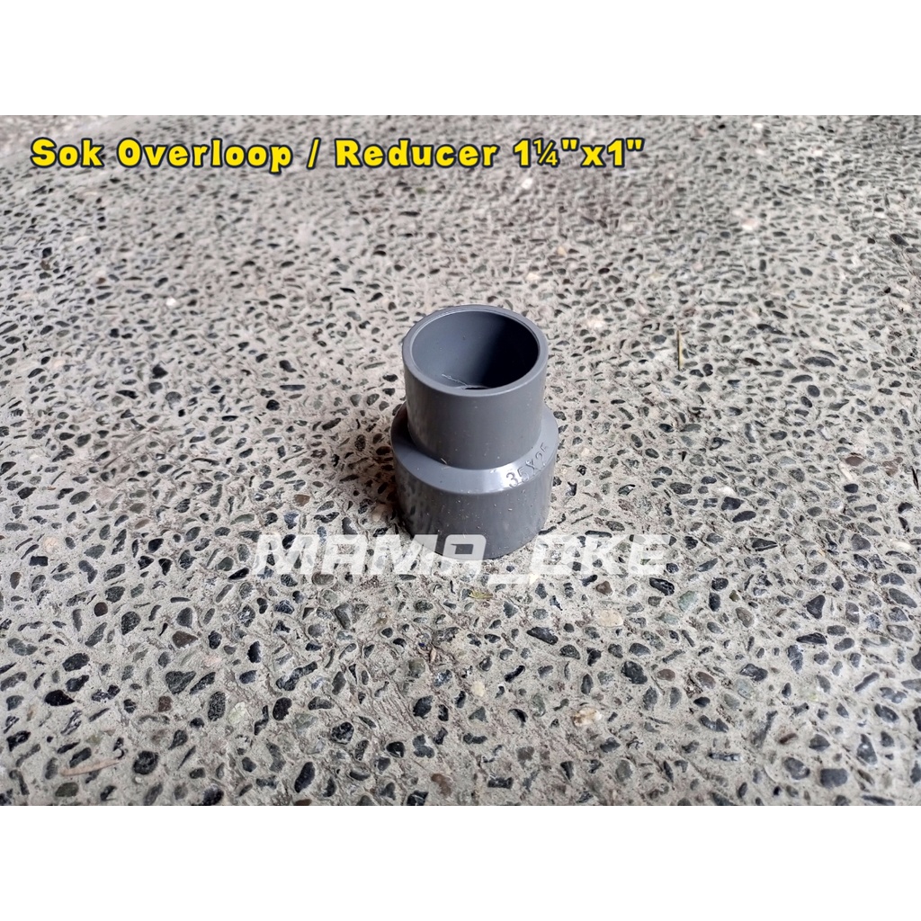 Jual Sok Overloop / Reducer Ukuran 2"x1,5", 1,5"x3/4", 1"x1/2", 1 1/4"x1" ( Sambungan Pipa ...