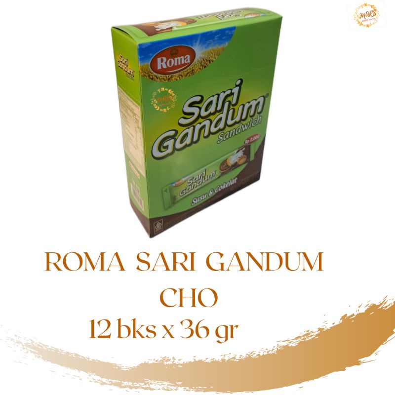 Jual Roma Sari Gandum 12 bks x 36 gr | Shopee Indonesia