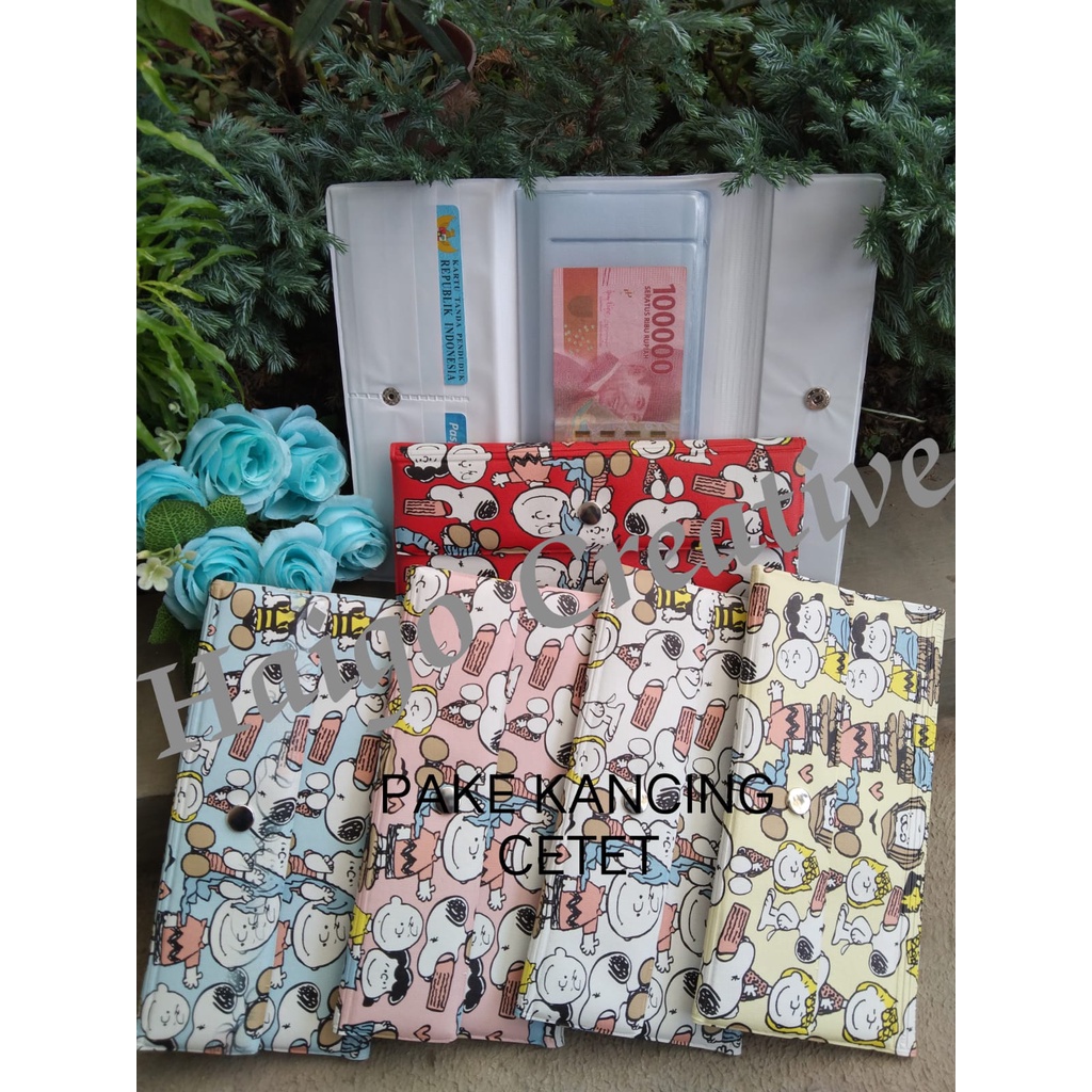Jual DOMPET SNOOPY KARAKTER - PENUTUP PAKE KANCING CETET | Shopee Indonesia