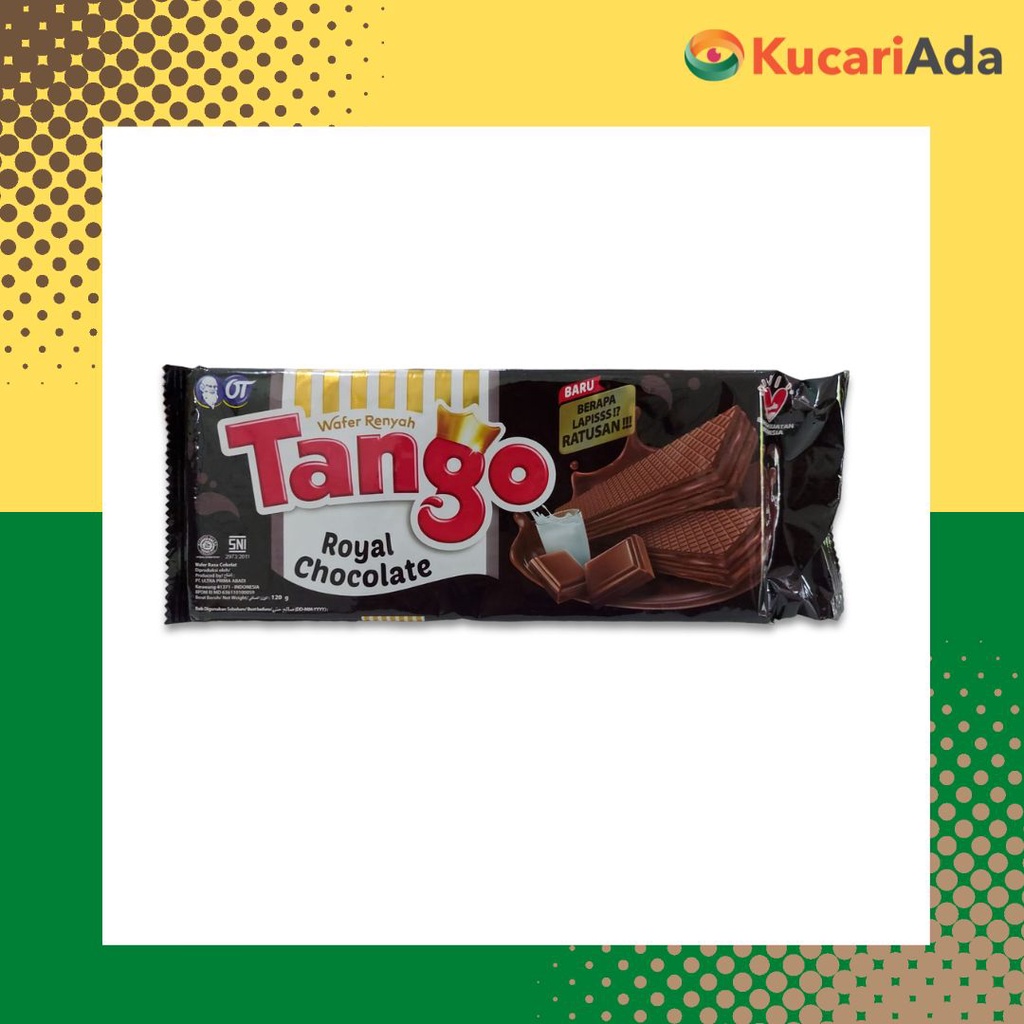 Jual Wafer Tango Besar Royal Chocolate 110 Gram | Shopee Indonesia