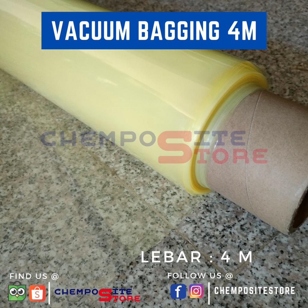 Jual vacuum bagging film untuk vacuum infusion / plastik vacuum lebar ...