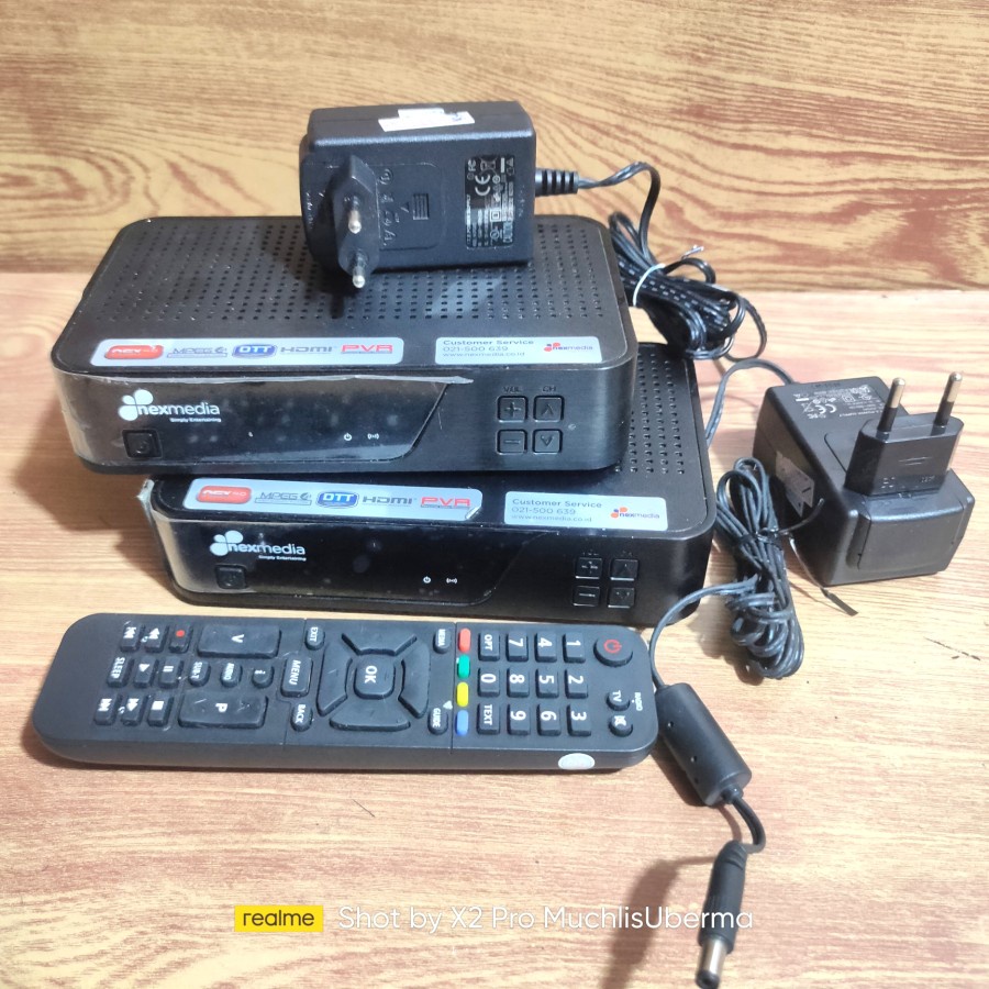 Jual STB TV Digital bekas Nexmedia 4.0 Receiver Fullset Set Top Box ...