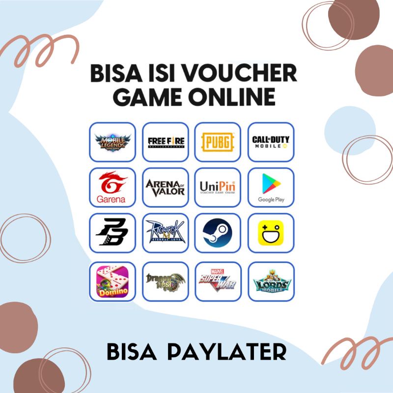 Jual Voucher Game tersedia berbagai macam voucher | Shopee Indonesia