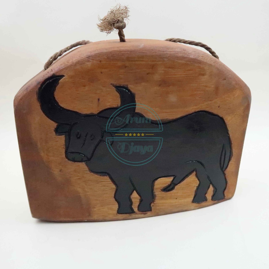 Jual Lonceng Sapi Kayu Klontong Sapi Kayu Jati Antique Barang Antik ...
