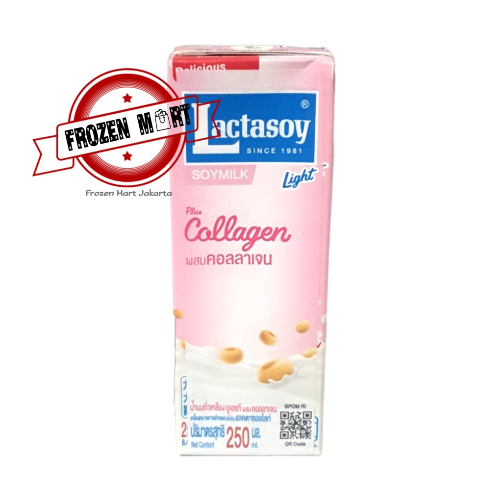 Jual LACTASOY Soy Milk Collagen / Susu Kacang Kedelai Plus Kolagen 250Ml | Shopee Indonesia