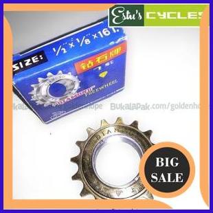 Jual onderdil Diamond Freewheel 16T Gold Drat atau Ulir Gir Sepeda ...