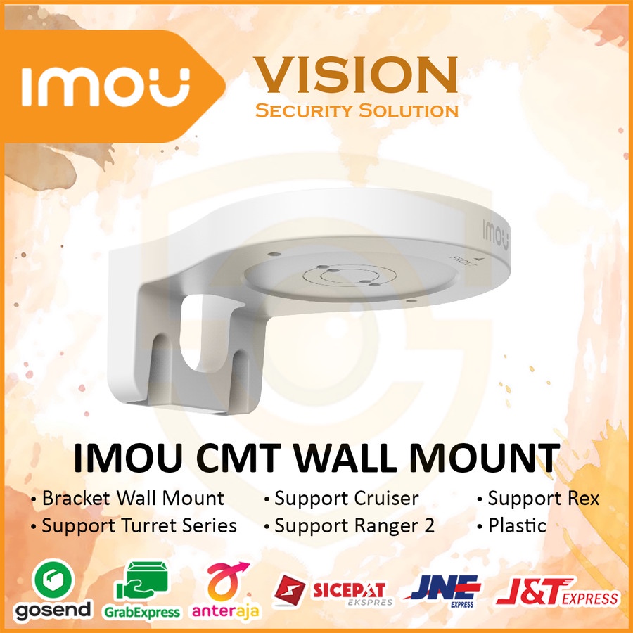 Jual Bracket Dinding CCTV Wall Mount Imou CS-CMT for Cruiser / Turret ...