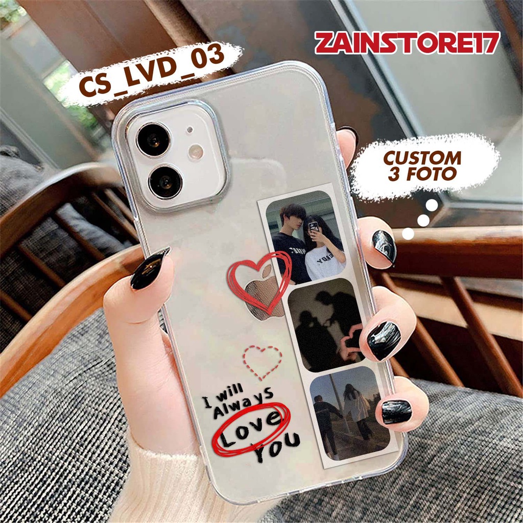 Jual Case Custom Desain Photo Collage - Love Doodle Series / Series ...