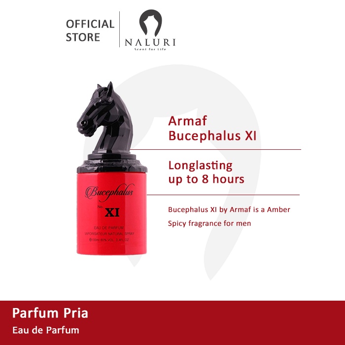 Jual Parfum Original Armaf Bucephalus XI For Men EDP 100ml | Shopee Indonesia