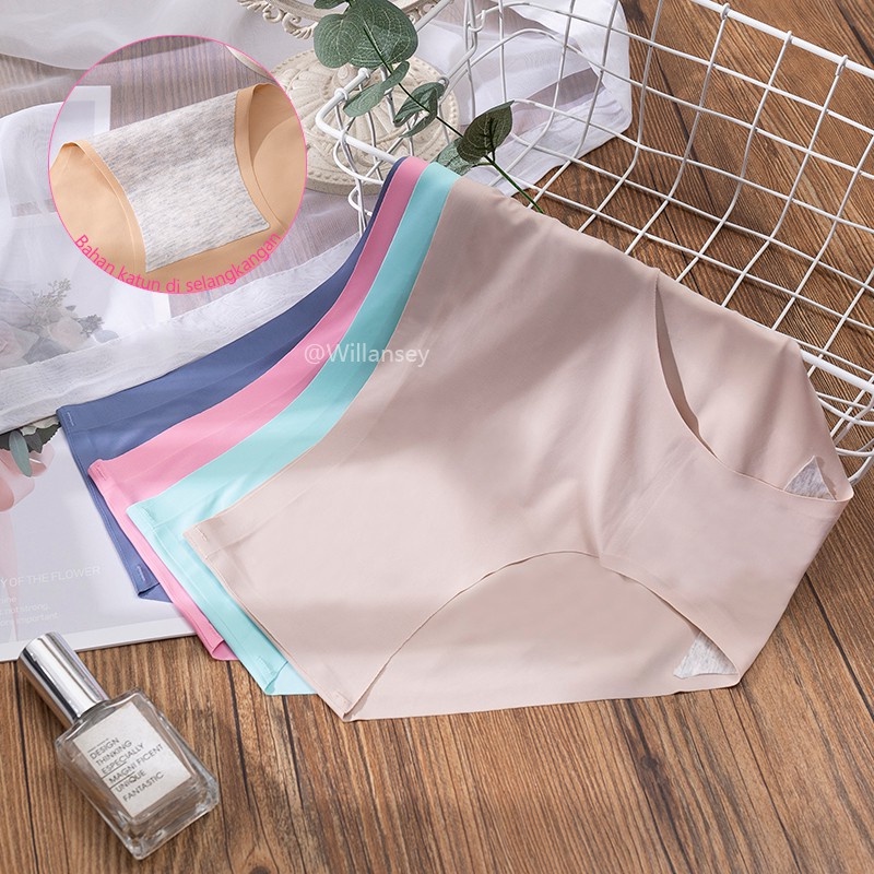 Jual Celana Dalam Wanita Premium Quality CD Seamless Halus Tanpa ...