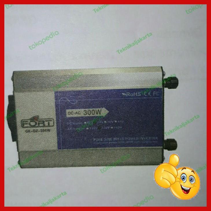 Jual Power Inverter 300Watt Fort input 12vdc output 220vac [tj ...