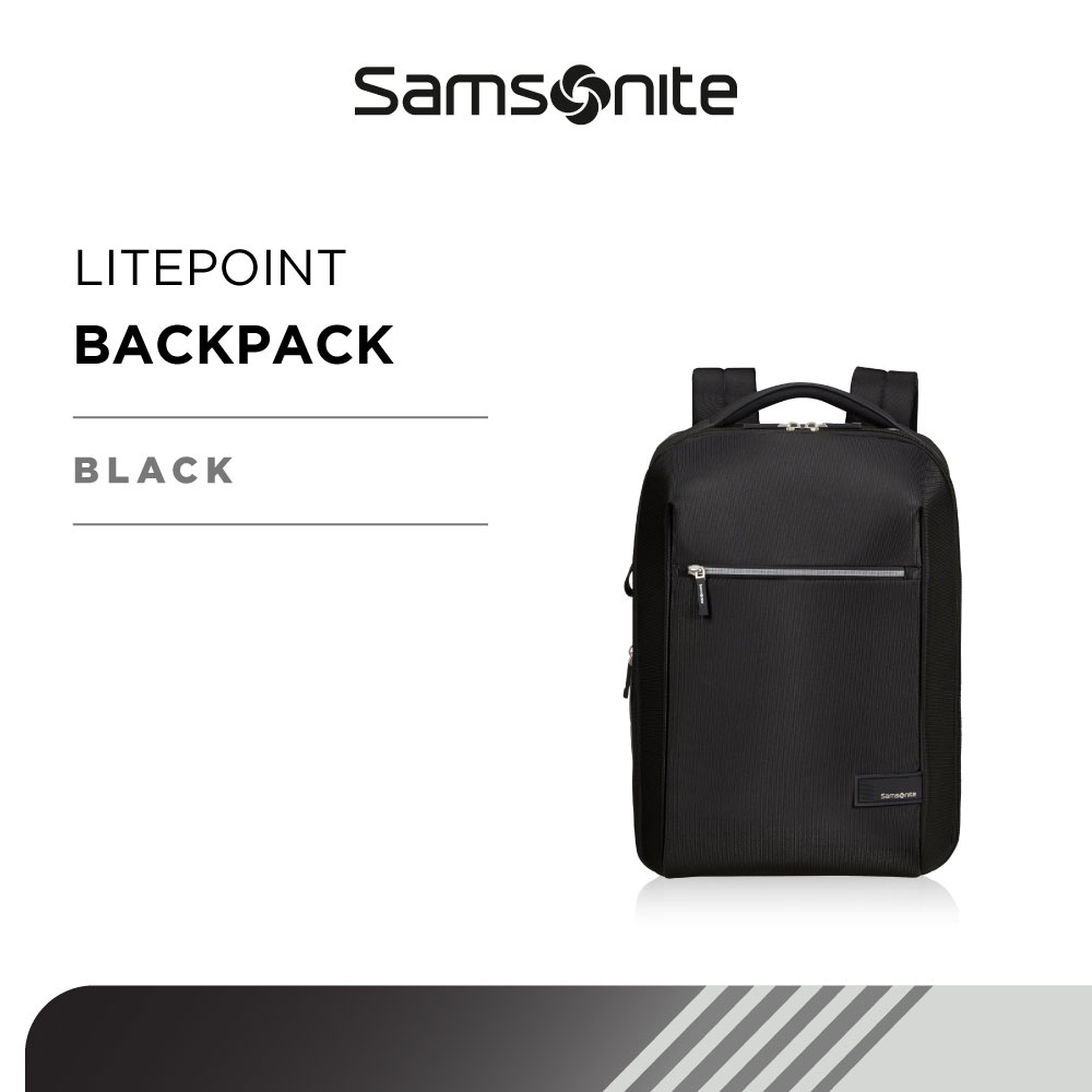 Jual Samsonite Litepoint Laptop Backpack 15.6 inch - Black | Shopee ...